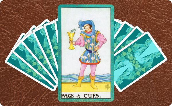 Page of Cups Tarot Card Meaning - Joyful Mystic