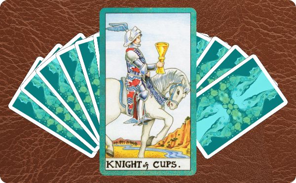 Knight of Cups Tarot Card - Joyful Mystic
