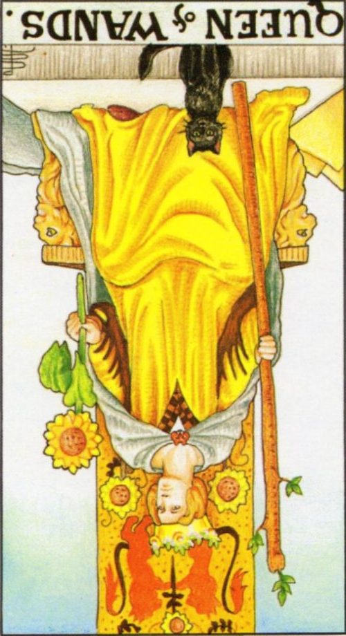 Queen of Wands Tarot Card Meaning - Joyful Mystic