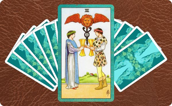 Two of Cups Tarot Card Meaning - Joyful Mystic