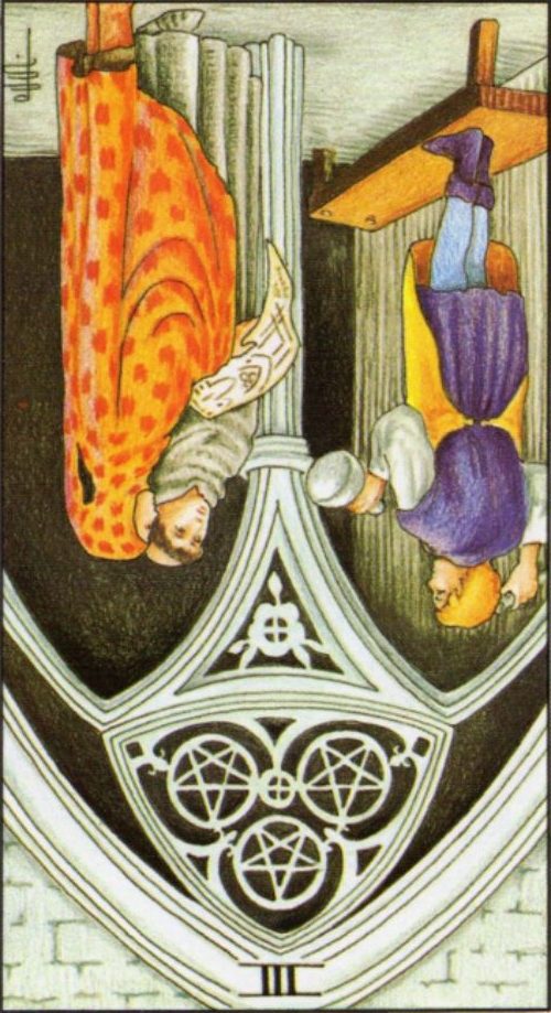 Three of Pentacles Tarot Card Meaning - Joyful Mystic