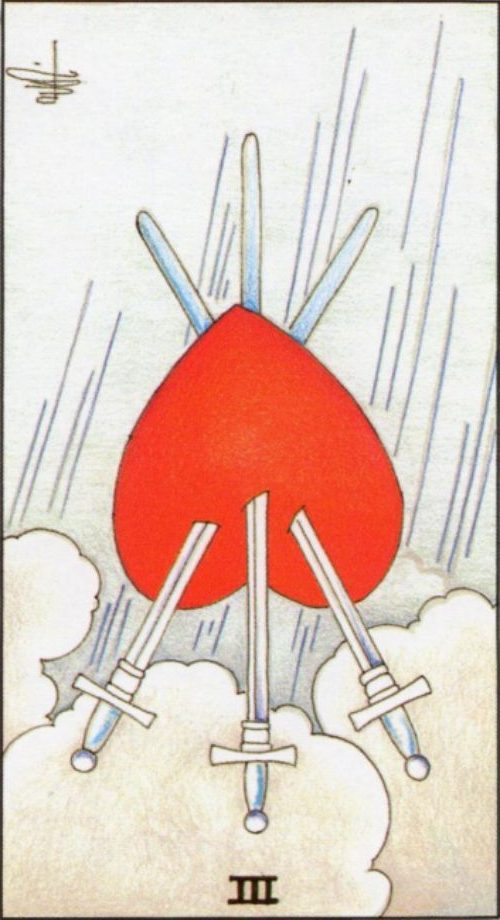 Three of Swords Tarot Card Meaning - Joyful Mystic