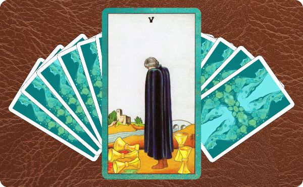 Five of Cups Tarot Card Meaning - Joyful Mystic
