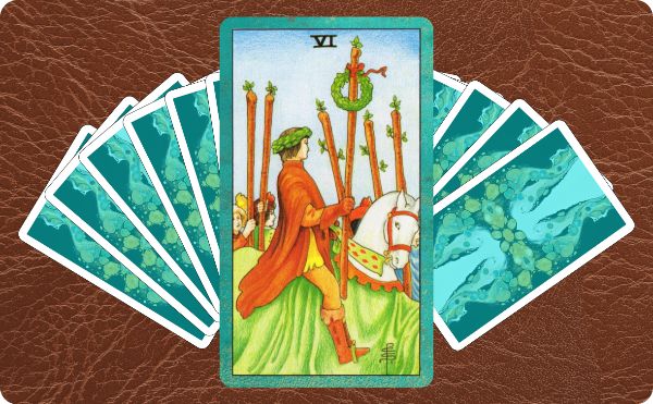 Six of Wands Tarot Card - Joyful Mystic